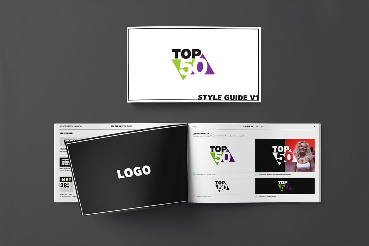 538 - opmaak Top 538 style guide - Swirl Studio